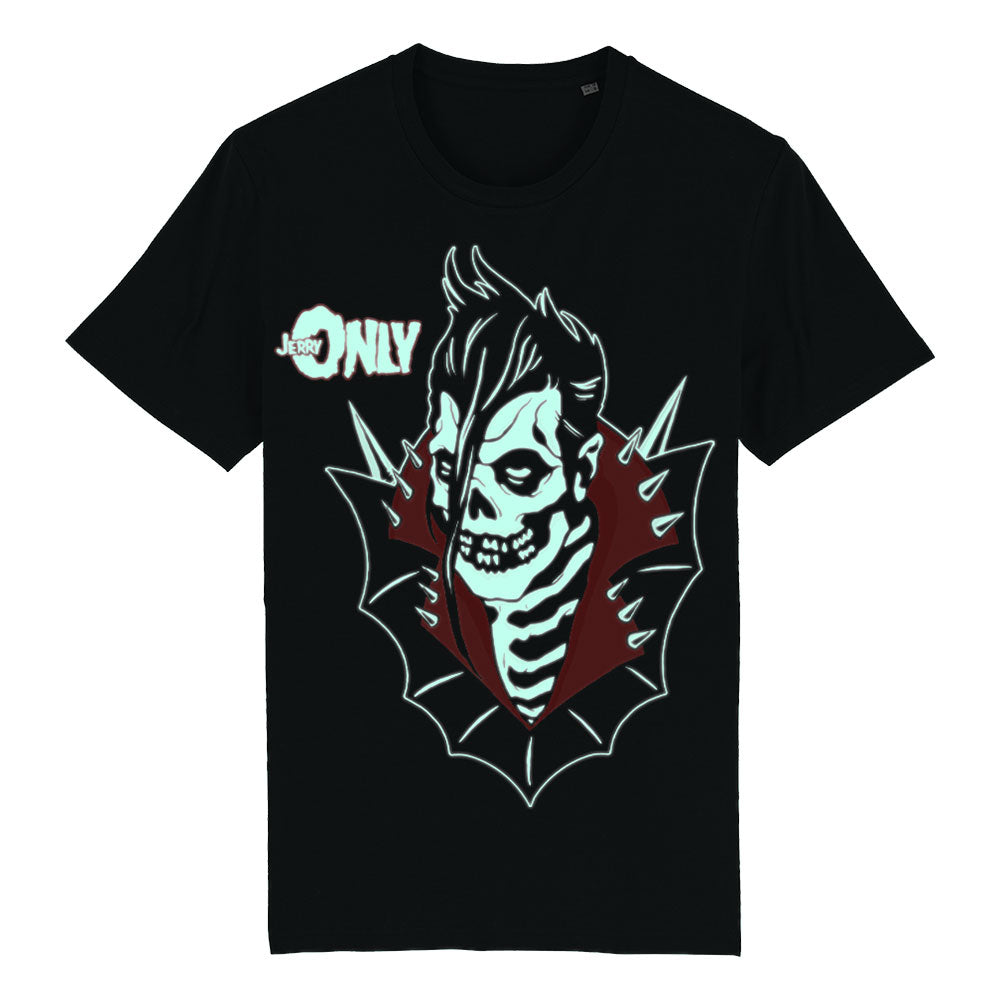 JERRY ONLY "ANTI-HERO" BLACK TEE WITH GLOW IN THE DARK | Misfits Shop