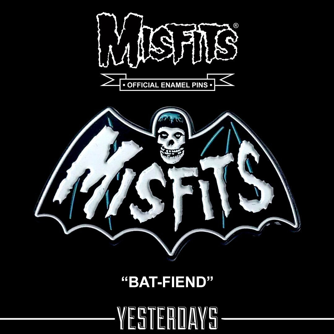 OFFICIAL MISFITS BAT-FIEND ENAMEL PIN | Misfits Shop